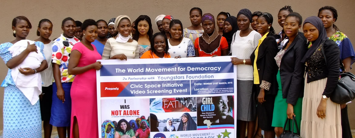 World Movement For Democracy Video Screening Births An Online Campaign ...