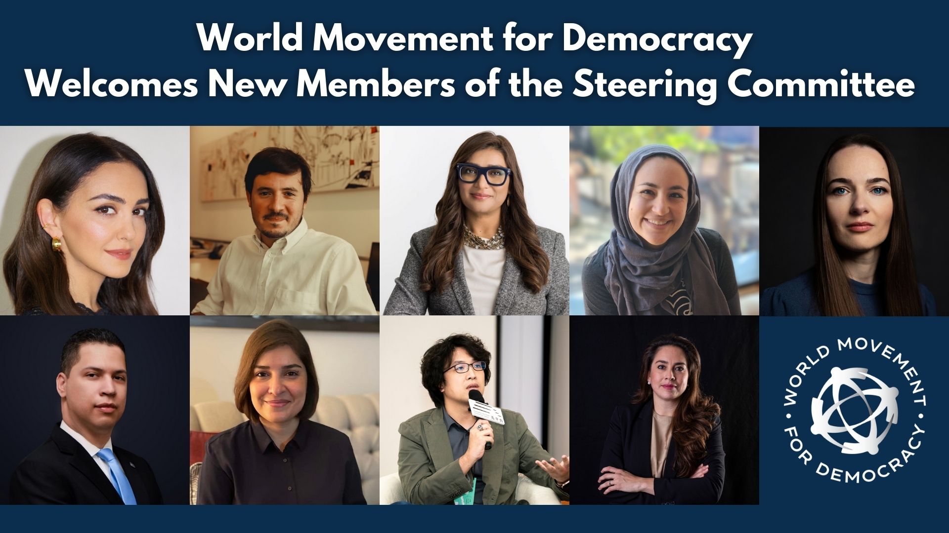 The World Movement for Democracy Welcomes New Members of the Steering ...